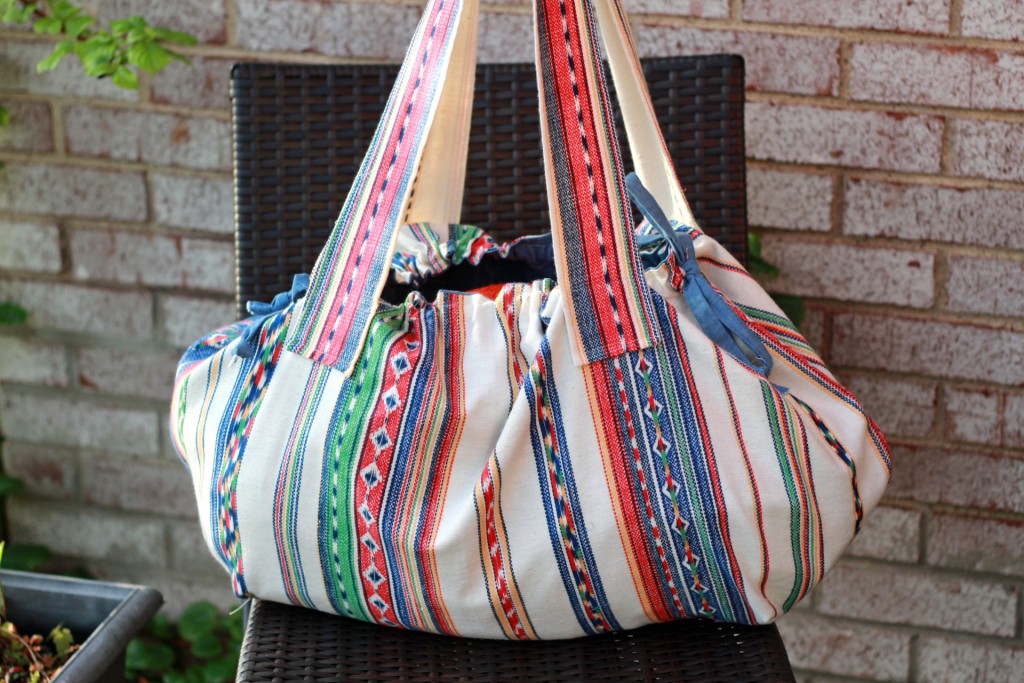 Boho Beach Bag Tutorial | Gingercake