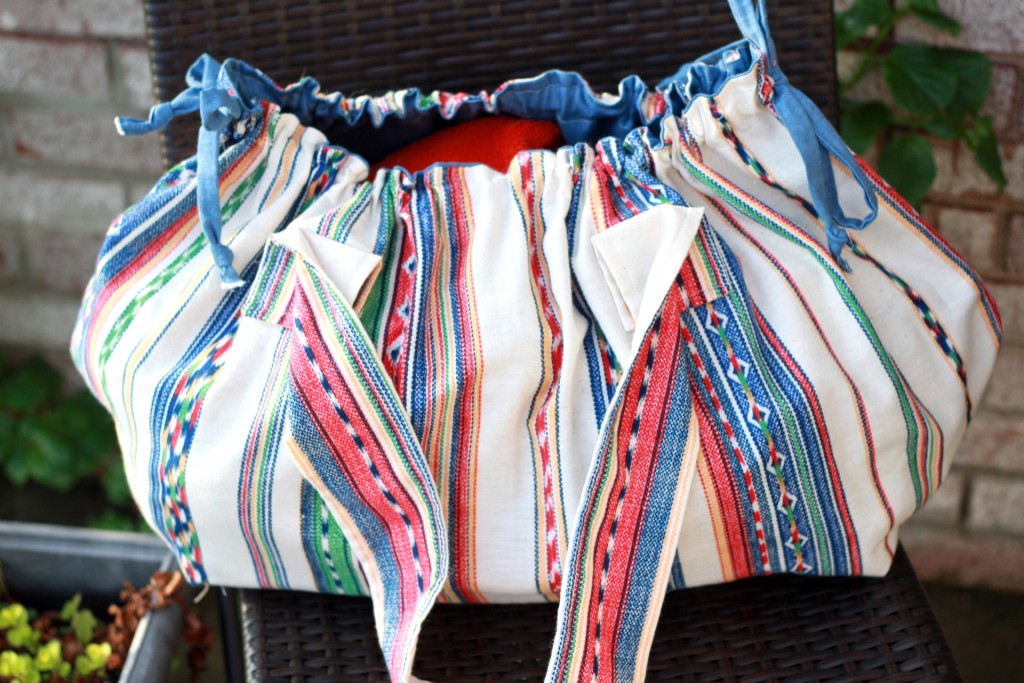 Boho Beach Bag Tutorial | Gingercake