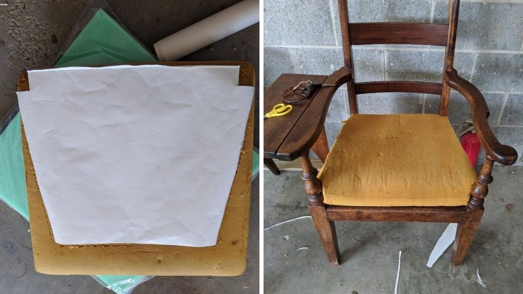Create and Sew a Chair Cushion | Gingercake